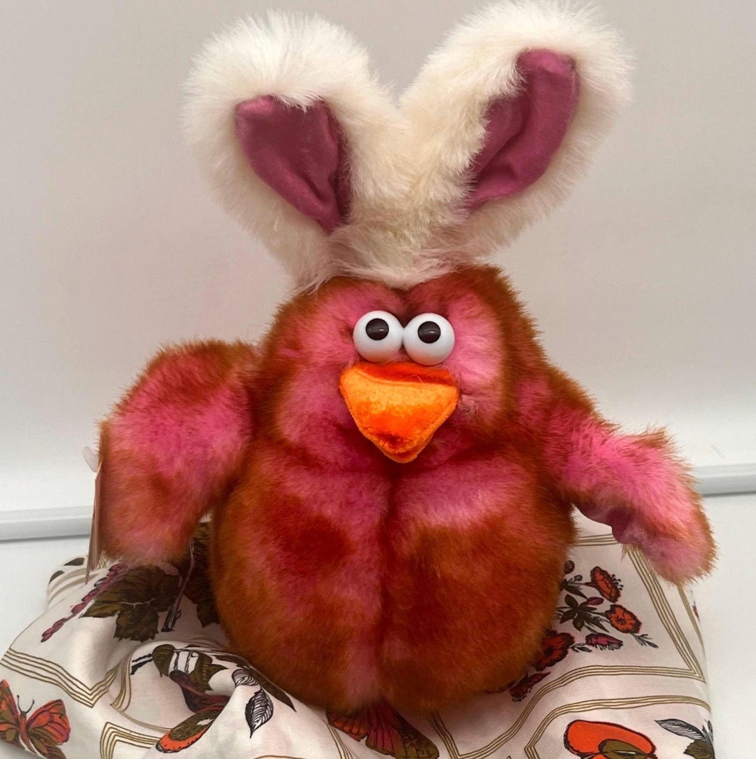 Vintage Plush Easter Chicken Sing and Dance Toy New With Tags Tested - Etsy