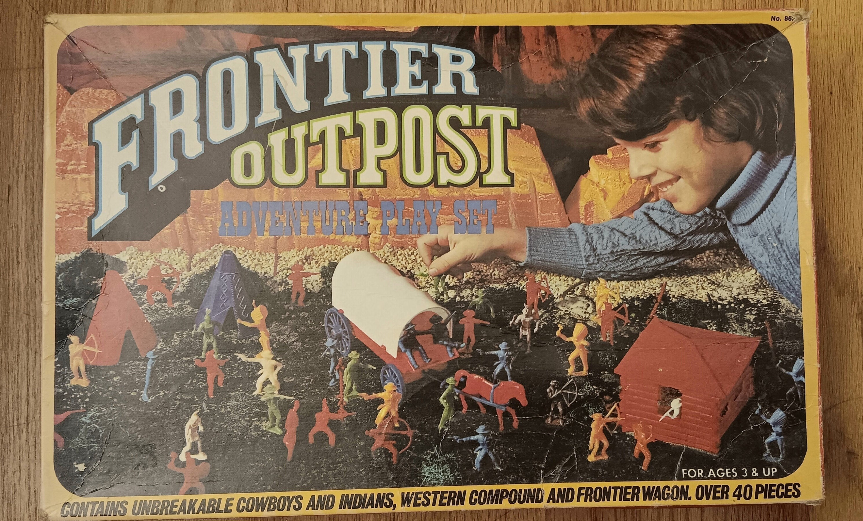Frontier Outpost Adventure Playset 1970s Vintage - Etsy