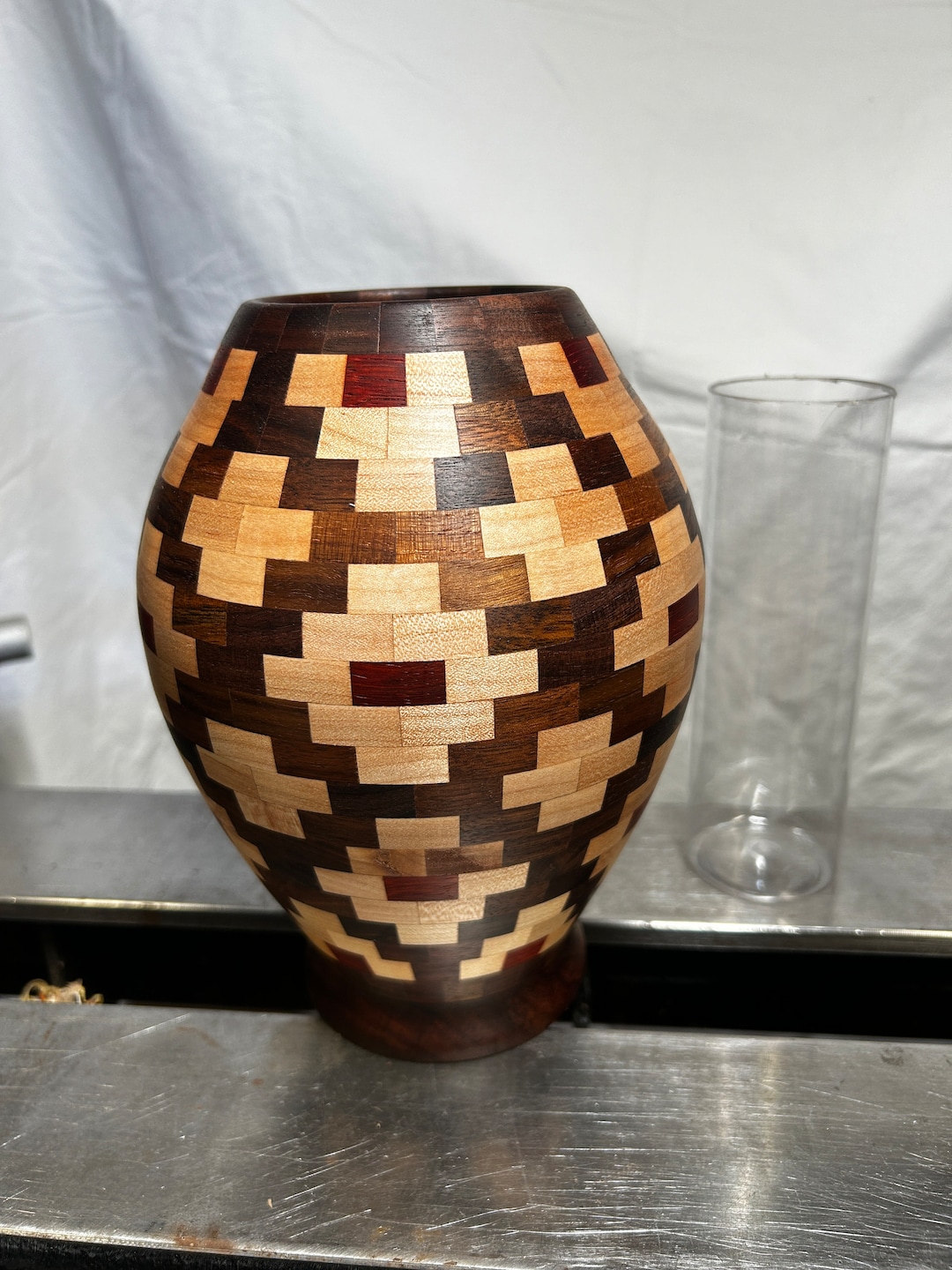 Segmented Wood Vase - Etsy