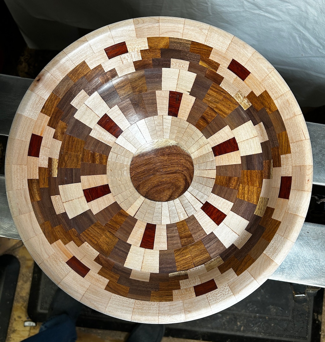 Wood Bowl, Segmented - Etsy