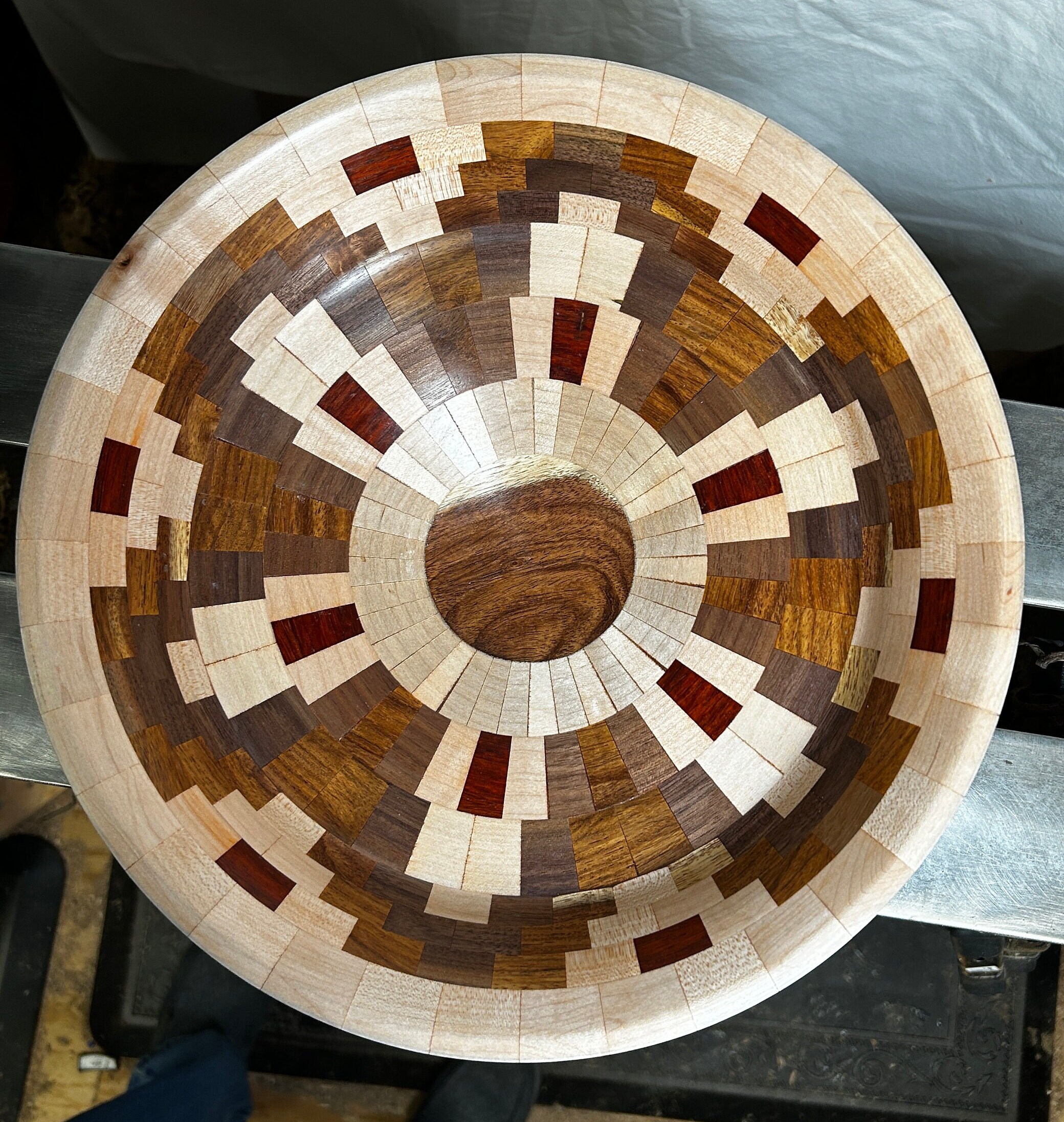 Wood Bowl, Segmented - Etsy