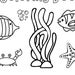 Dive Into the Deep: Sea Animals Coloring Pages for Children - Etsy