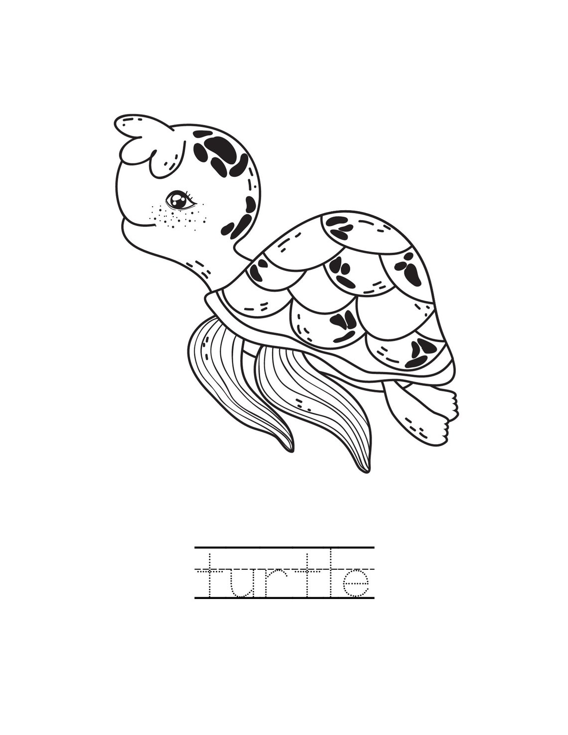 Dive Into the Deep: Sea Animals Coloring Pages for Children - Etsy