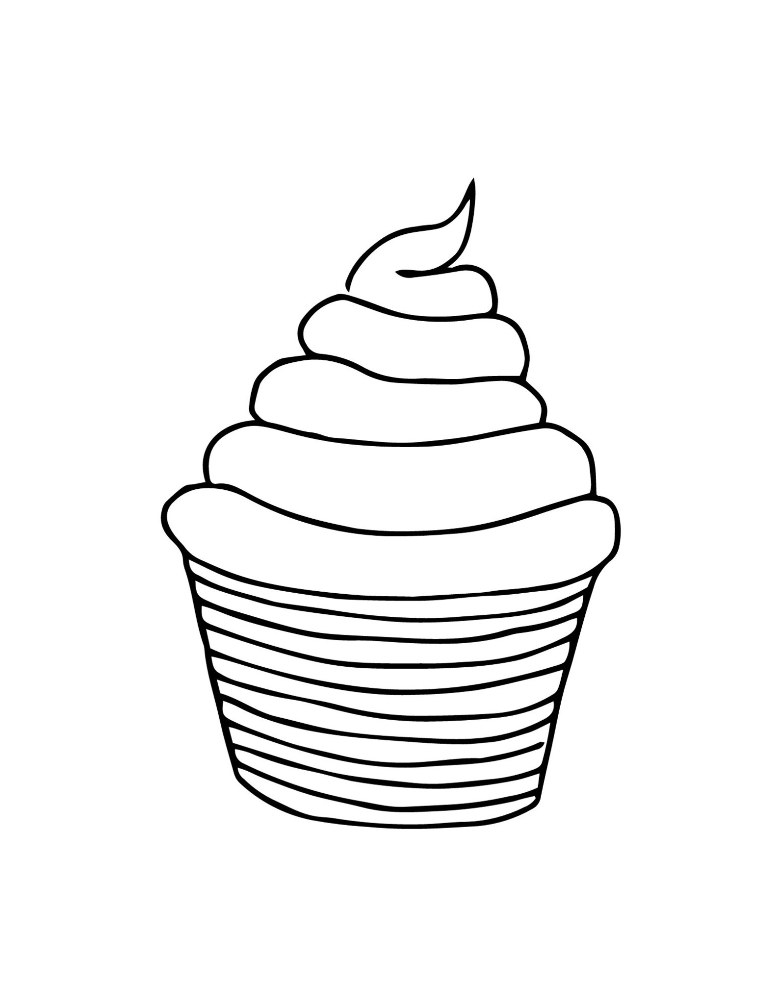 Coloring Pastries Pages for Children - Etsy