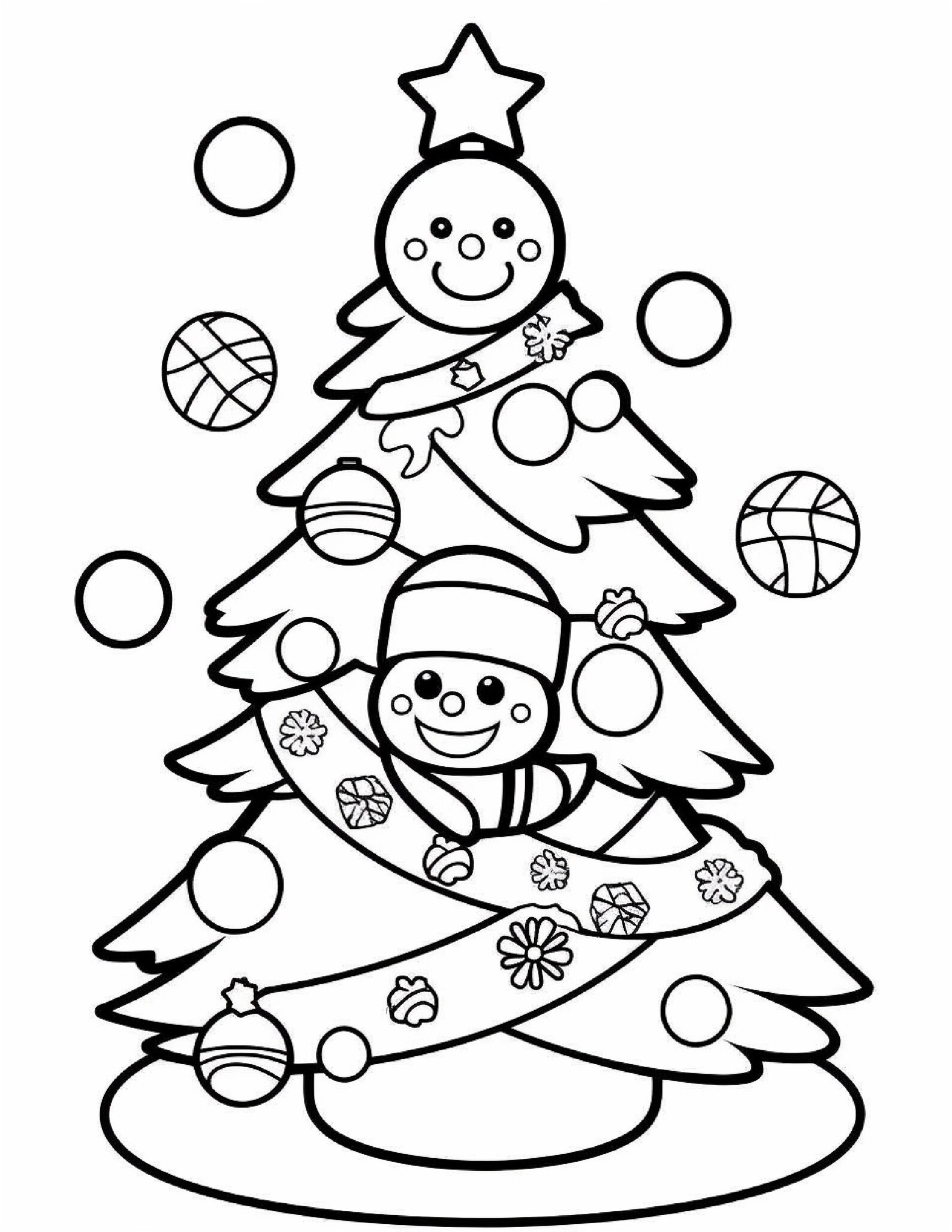 Christmas Coloring Pages for Children - Etsy