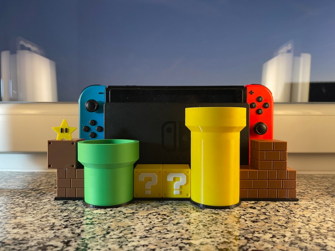 Nintendo Switch Dock Mario Switch Stand Mario Switch Holder Mario ...