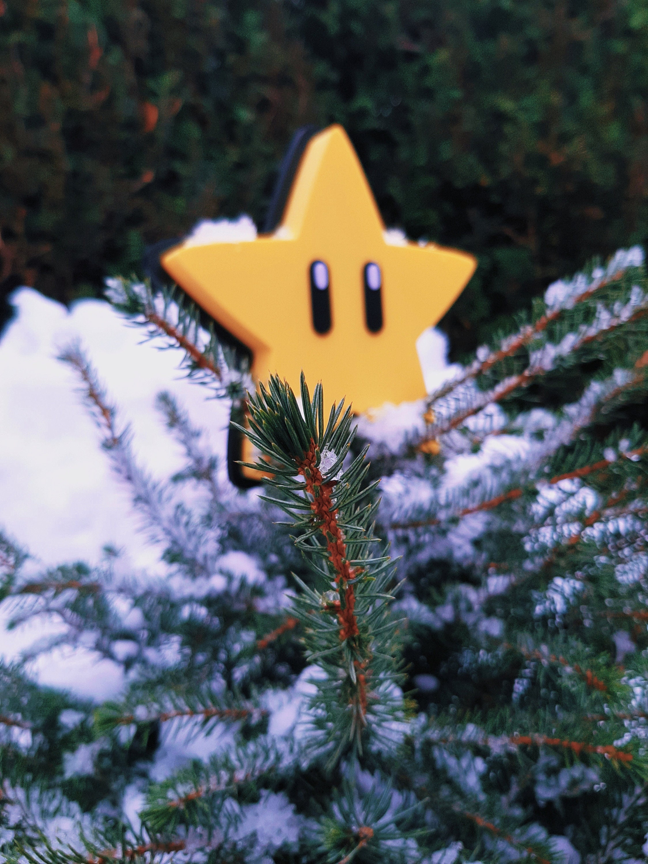 Super Mario Star Tree Topper Christmas Tree Topper Christmas Decoration ...