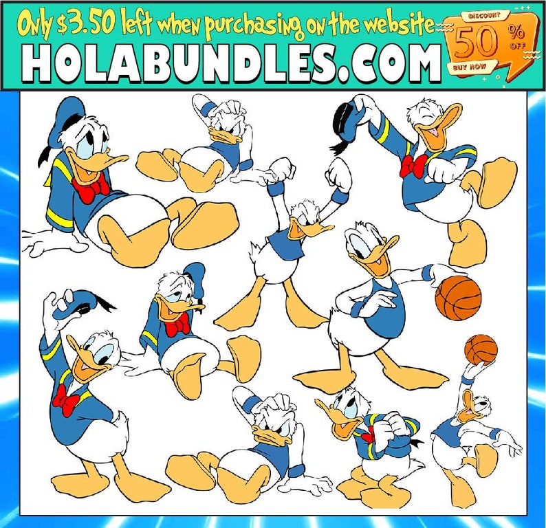 Cartoon SVG Bundle Layered SVG Cut Files Cartoon Clipart - Etsy