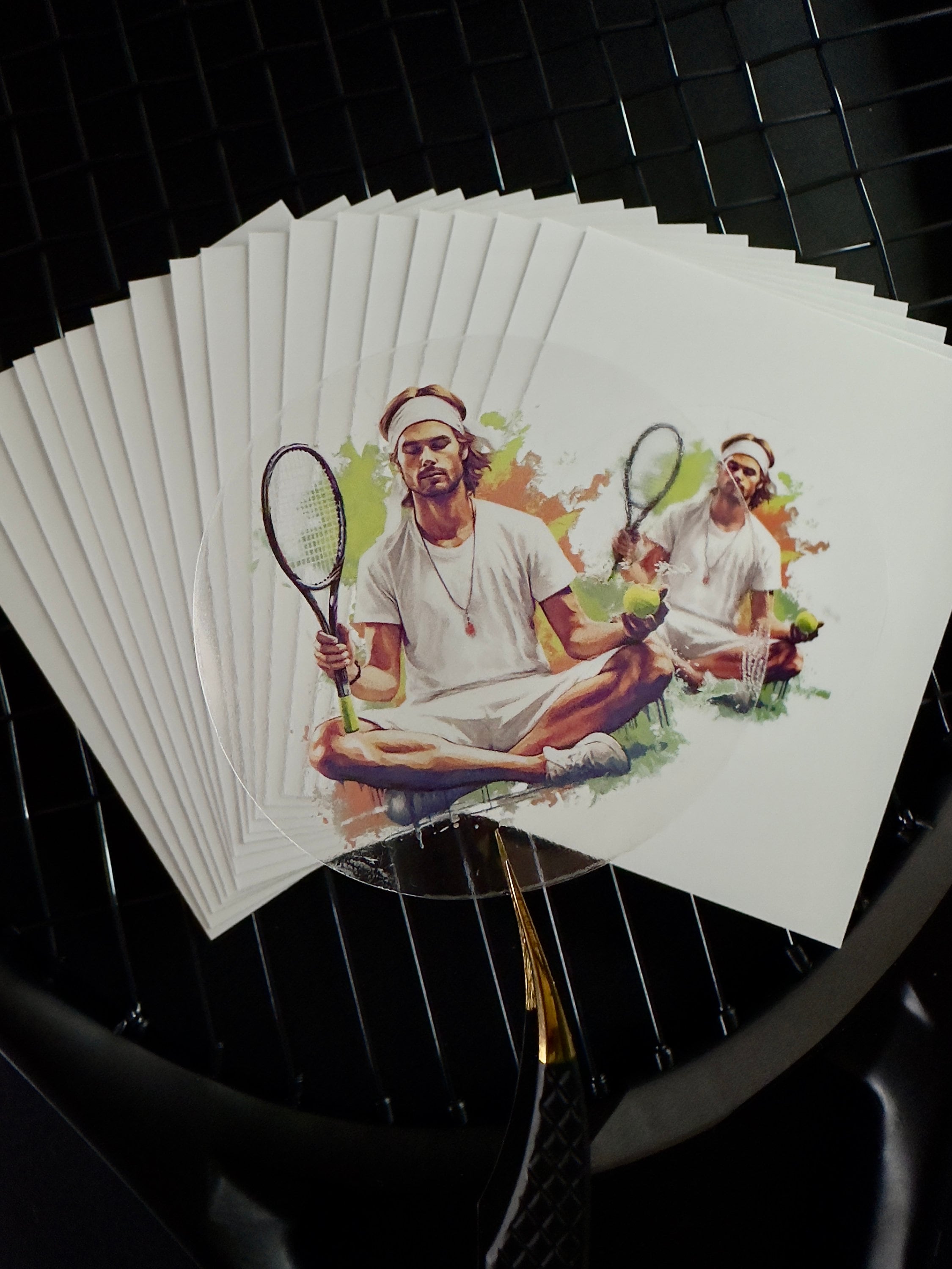 Tennis, Stickers, Stickers, Tennis Balance, Tennis Gift, Tennis Present ...