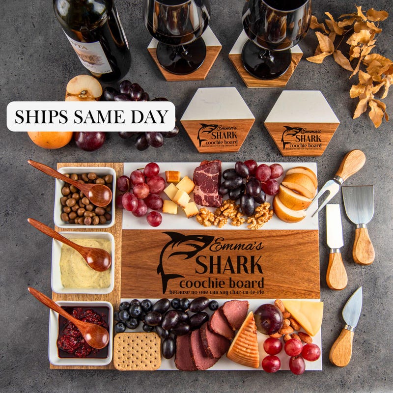 Shark Cuterie Board - Etsy