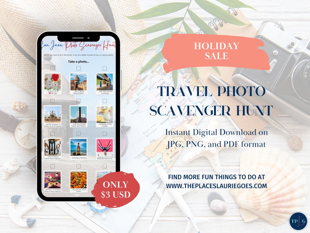 San Juan Travel Photo Scavenger Hunt - Instant Download - Etsy
