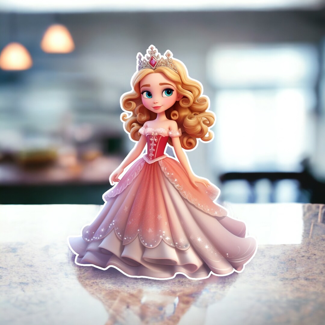 Princess Girl Party Prop Cutout, Backdrop, Centerpiece and Party Decor ...