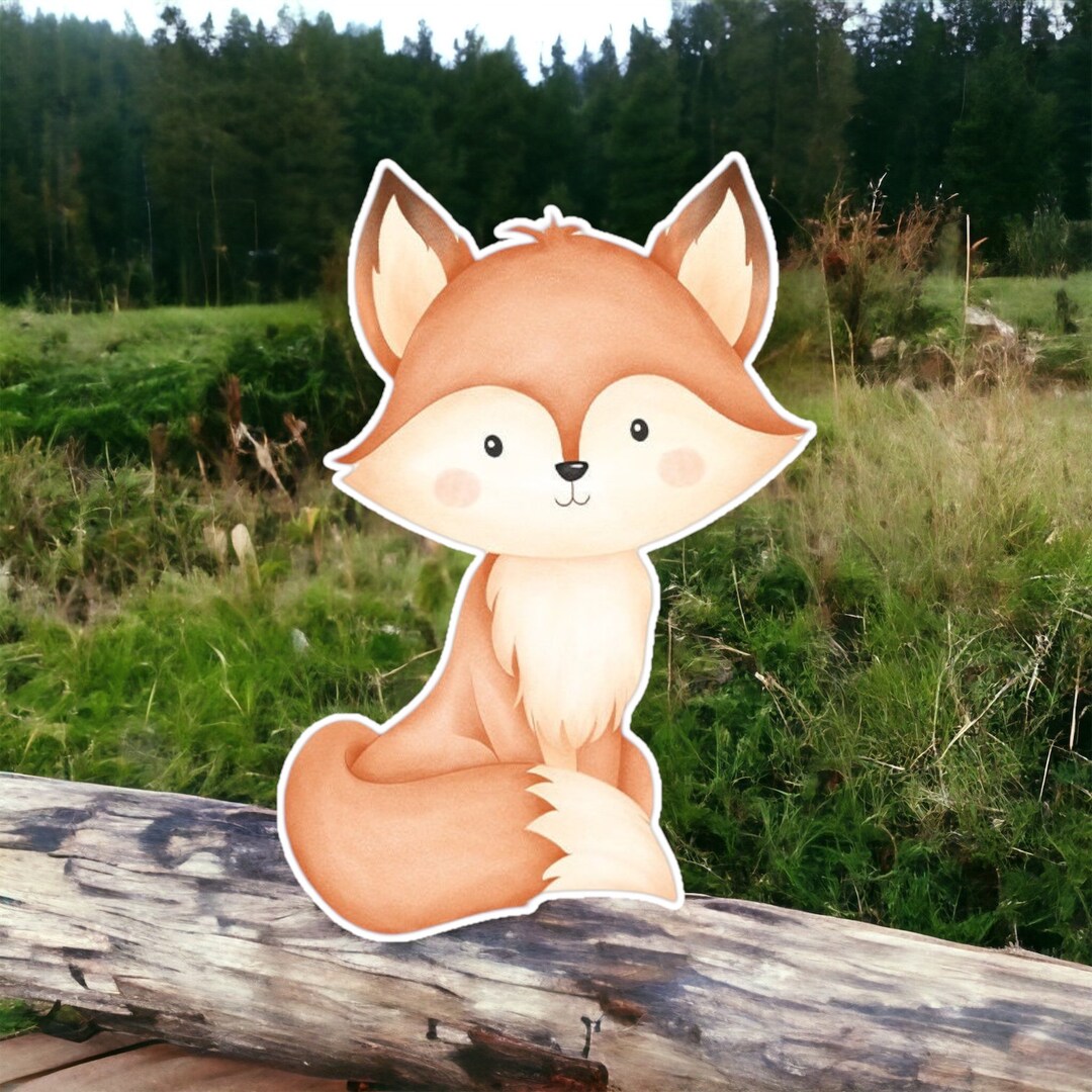 Woodland Animal Forest Party Prop, Cutouts, Backdrop, Baby Shower and ...