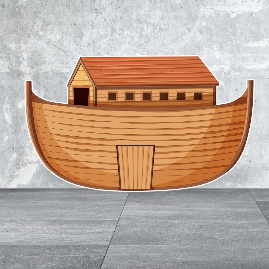 Noah’s Ark Party Prop Cutout, Backdrop, Centerpiece and Party Decor - Etsy