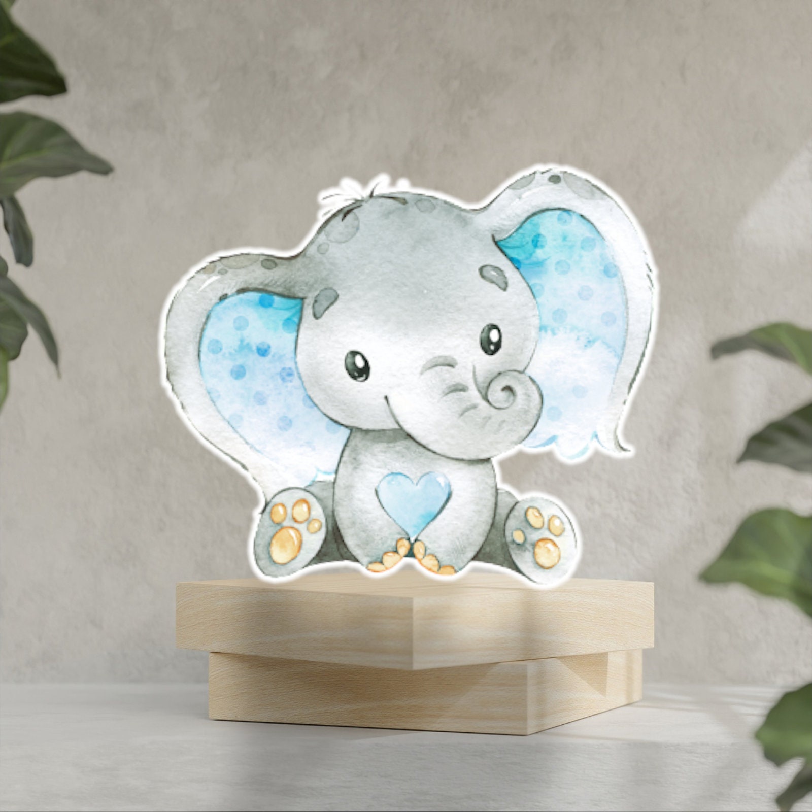 Elephant Standee Party Prop, Cutout Perfect for Centerpieces, Cake ...