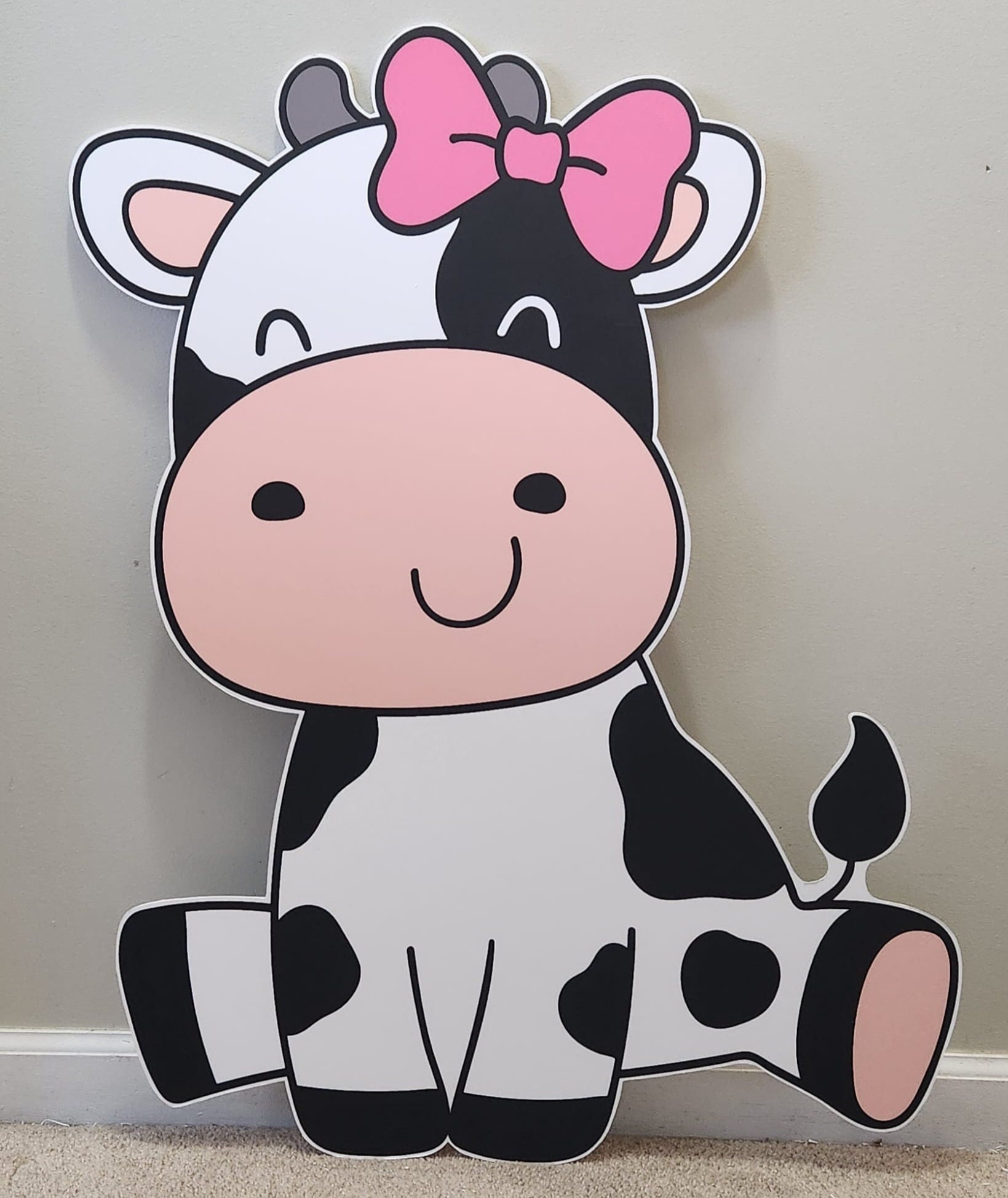 Cute Cow Farm Animal Theme, Party Prop , Backdrops, Centerpieces and ...