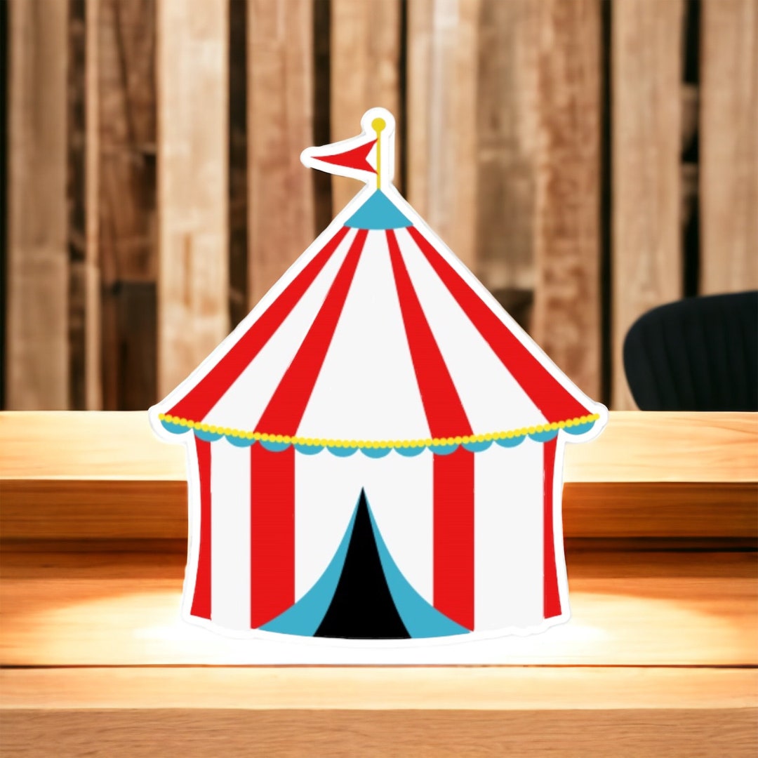 Circus Tent Cutout Party Prop Sign Circus Party Decorations, Backdrop ...