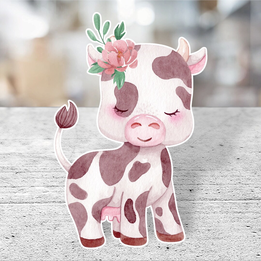 Farm Animal Cow Animal Party Prop, Centerpiece, Backdrop, and Party ...