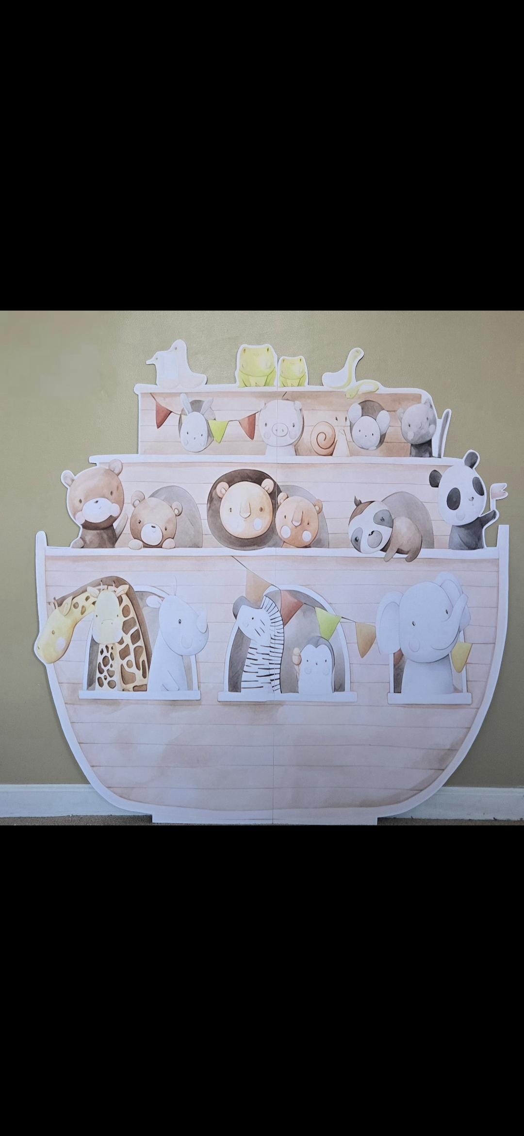 Noah’s Ark Party Prop Cutout, Centerpiece, Backdrop and Party ...
