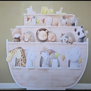Noah Cardboard Ark - Etsy