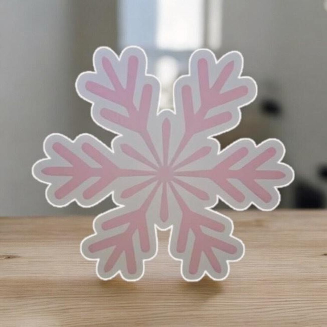 Snow Flake Party Prop Cutout Winter Wonderland Decor Birthday Party ...