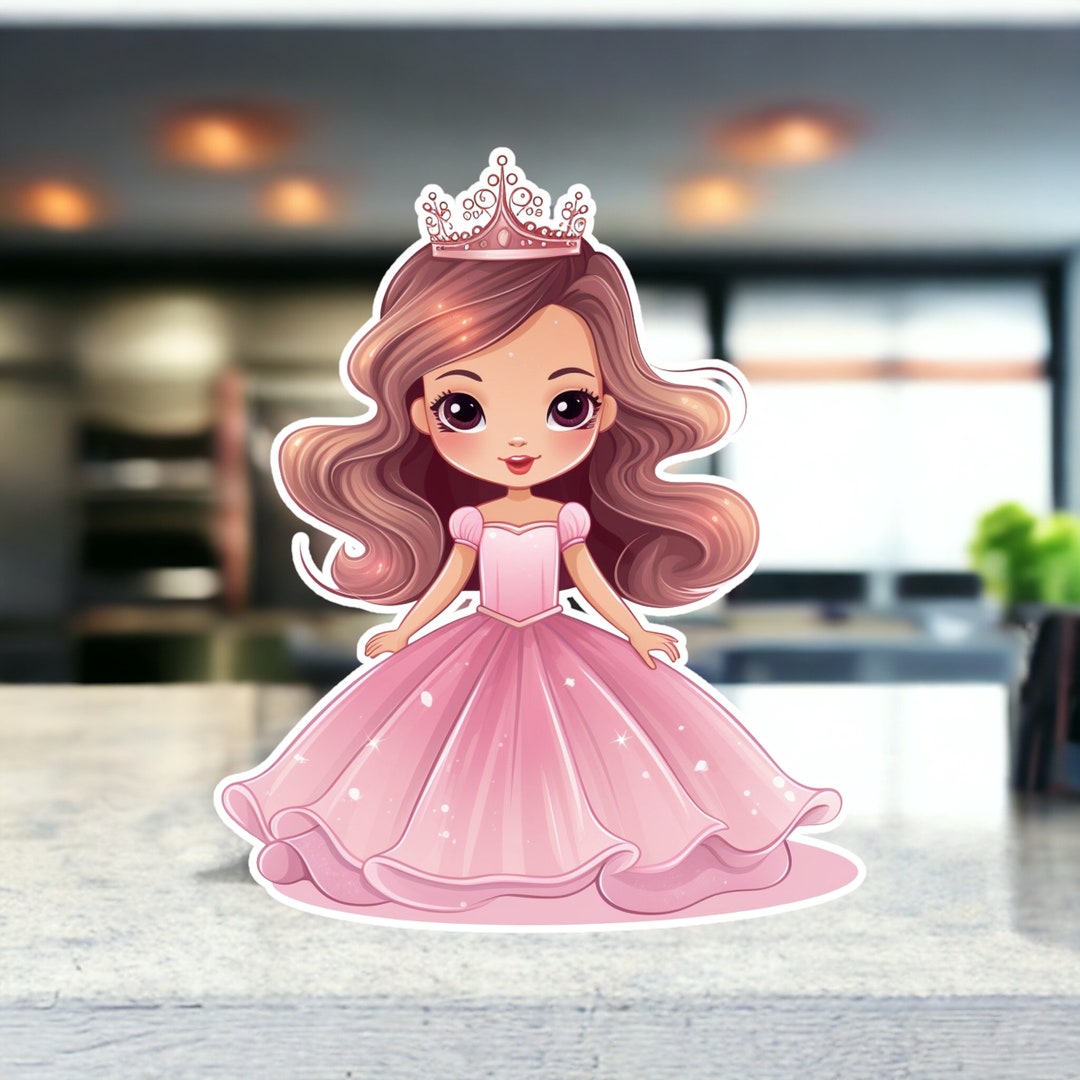 Princess Girl Party Prop Cutout, Backdrop, Centerpiece and Party Decor ...