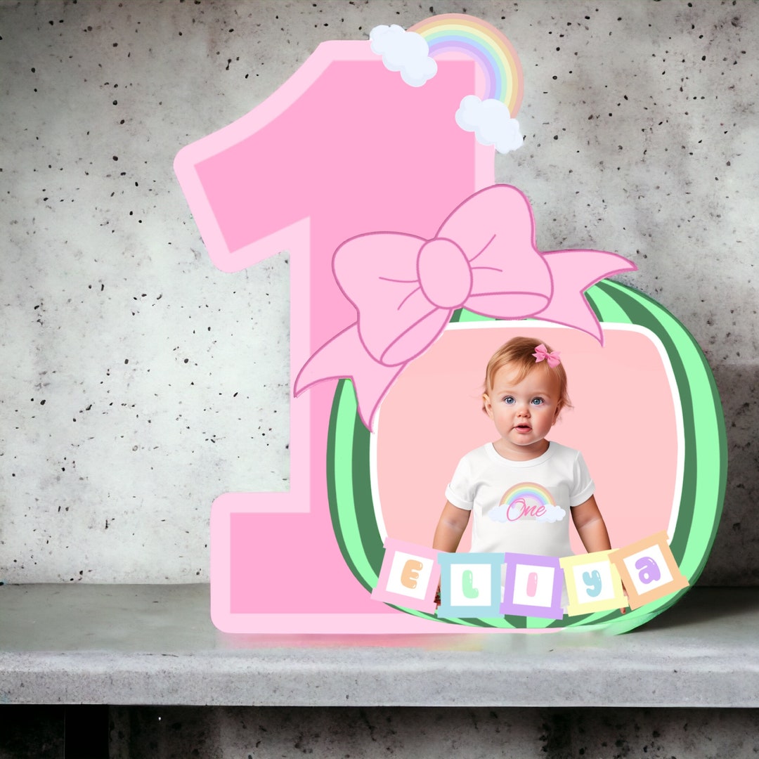 Custom Age , Personalized With Your Image, Party Prop, Cutout, Birthday ...