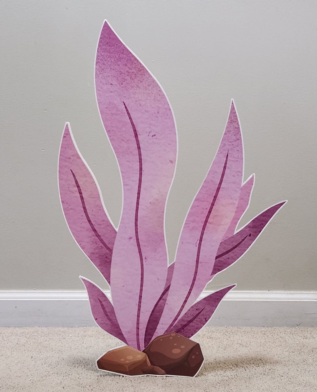 Seaweed Party Prop Cutouts Mermaid Themed, Mermaid Birthday Decoration ...