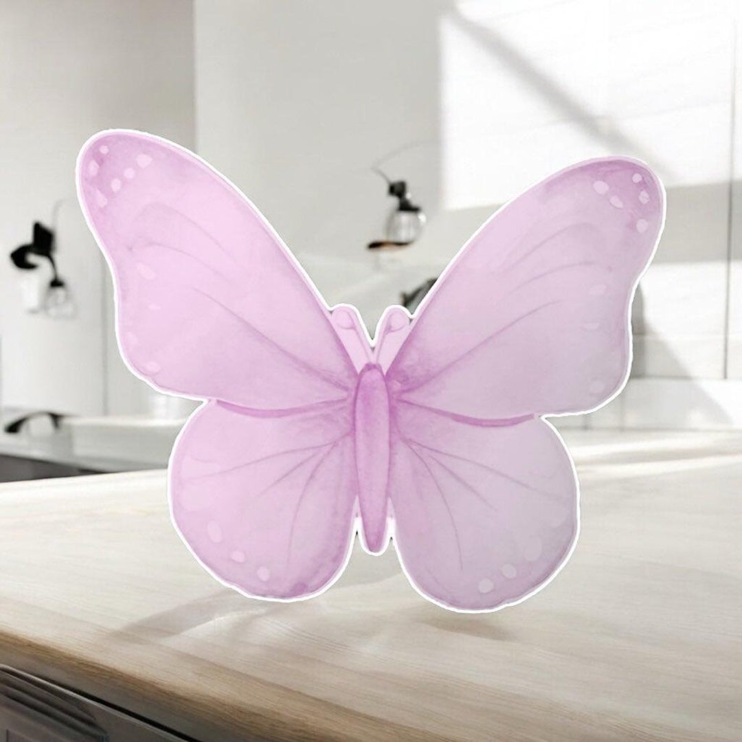Butterfly Pink Party Prop Cutouts Backdrops Decorations Centerpieces ...