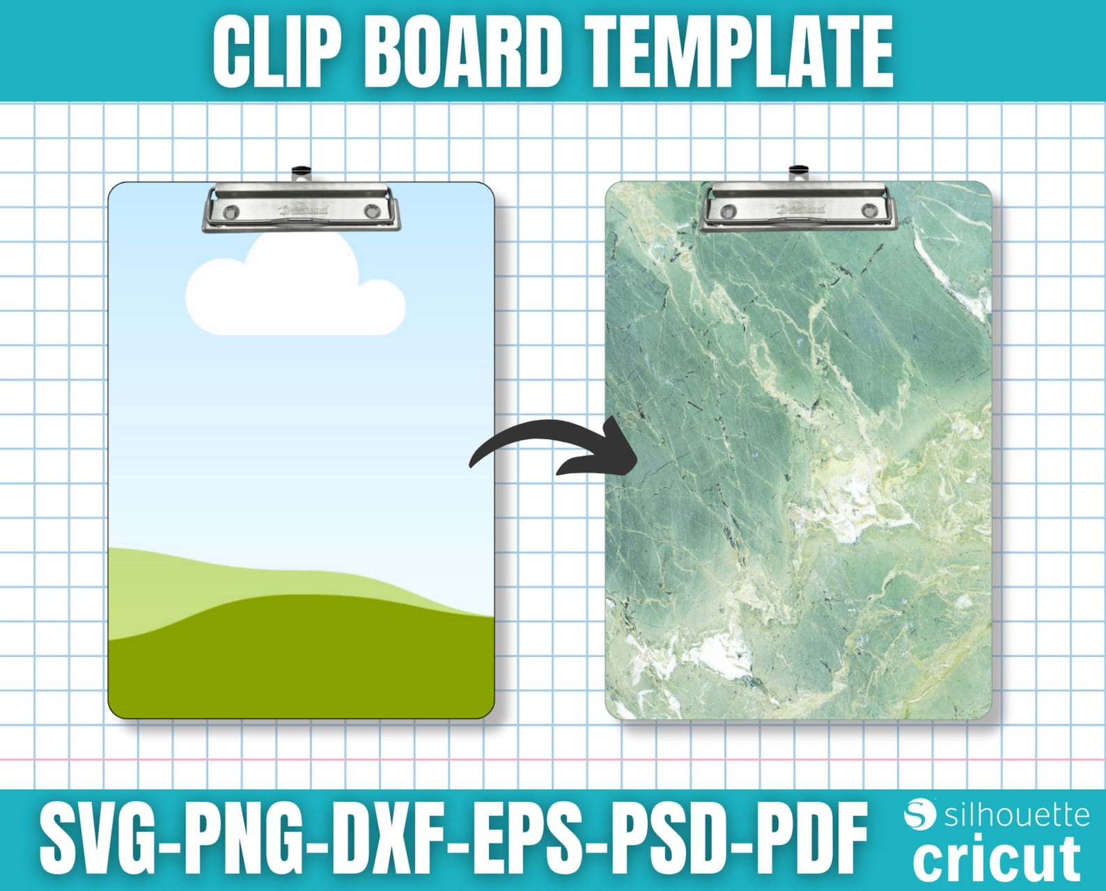 Clipboard Template, Clipboard Mockup, Clipboard Svg, Custom Clipboard ...