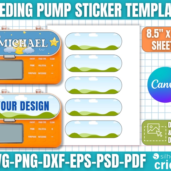 Feeding Pump Sticker - Etsy