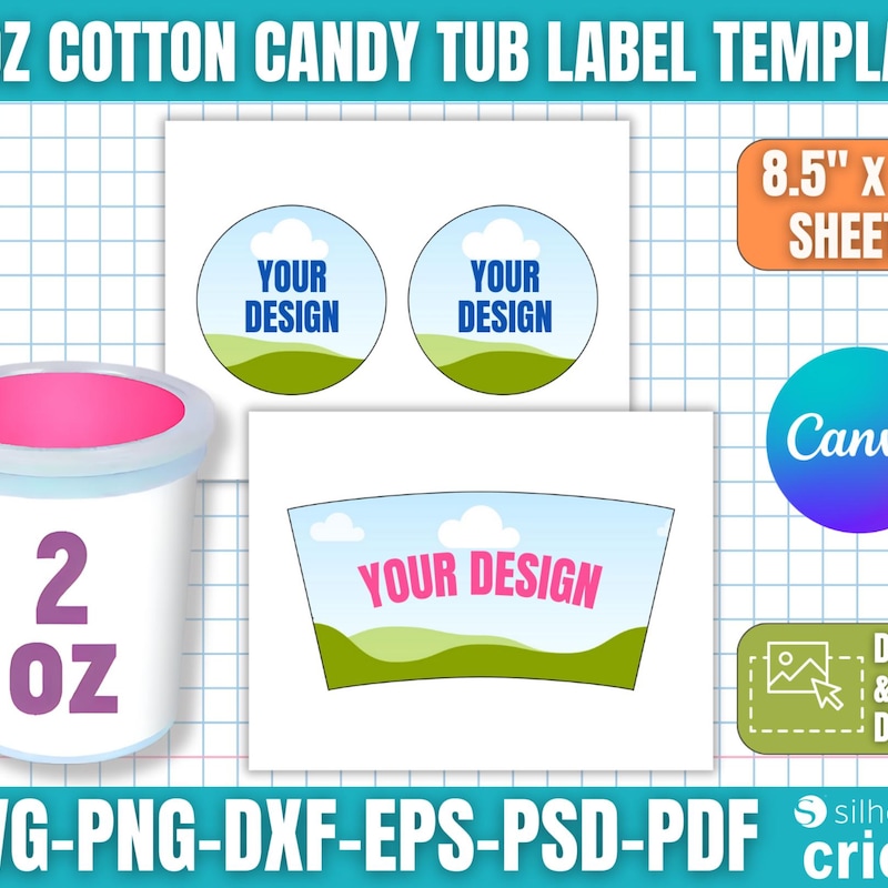 Cake Label Templates - Etsy