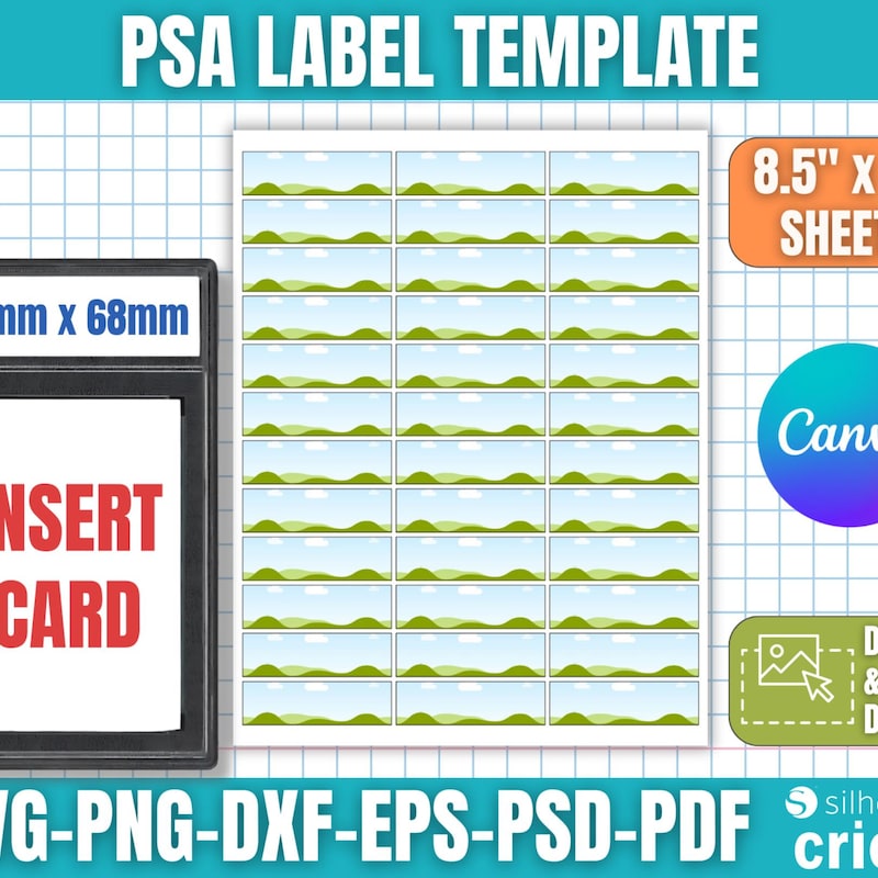 Custom Label Card Slab - Etsy