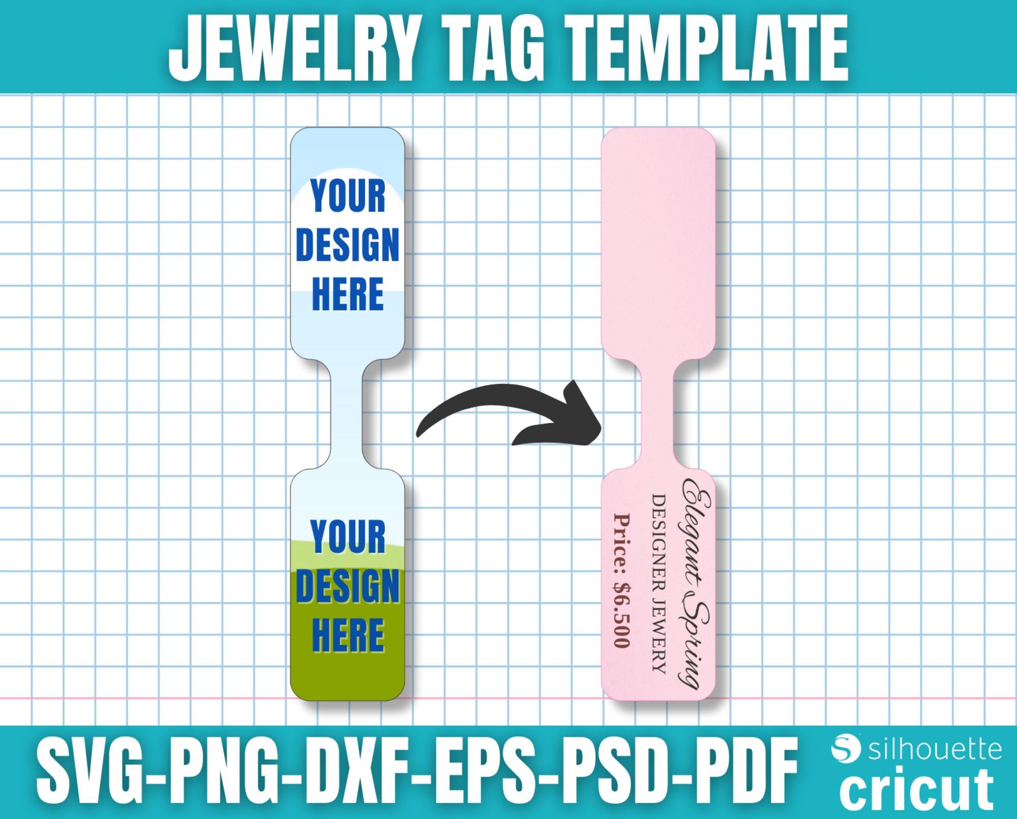 Jewelry Tag Template, Jewelry Label Template, Jewelry Price Tag ...