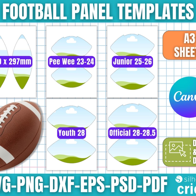 Football Template - Etsy UK