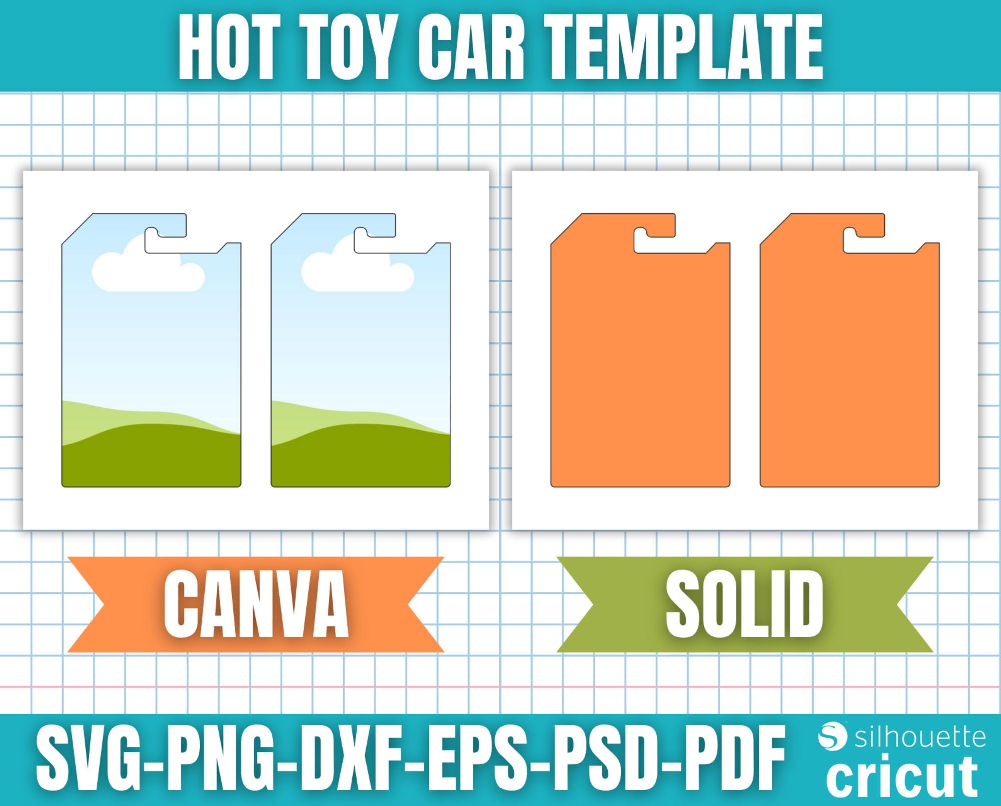 Car Toy Wheels Template, Toy Car Template, Toy Car Package, Hot Car ...