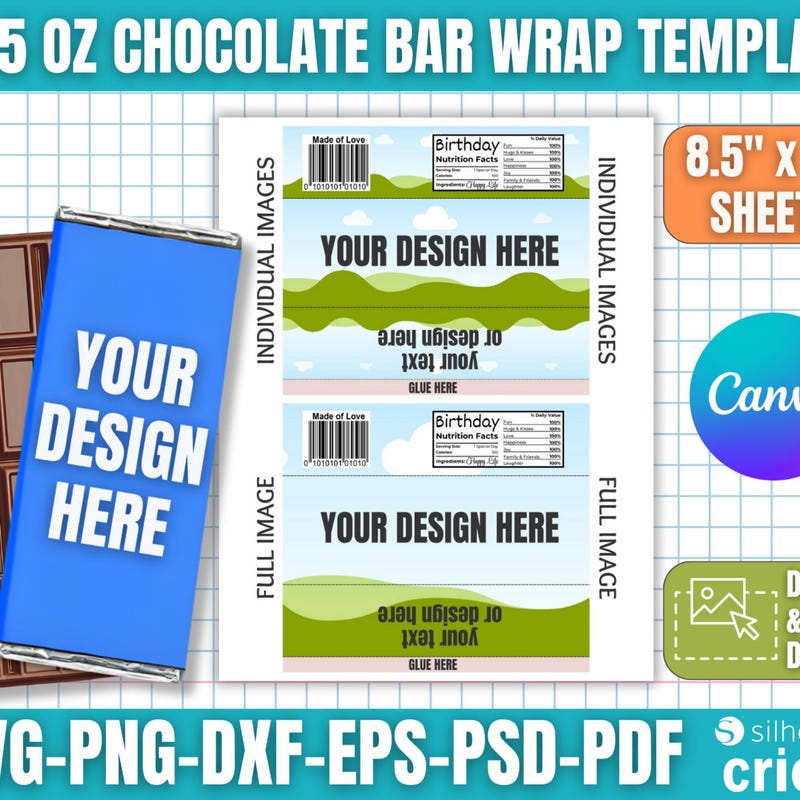 Candy Bar Covers - Etsy