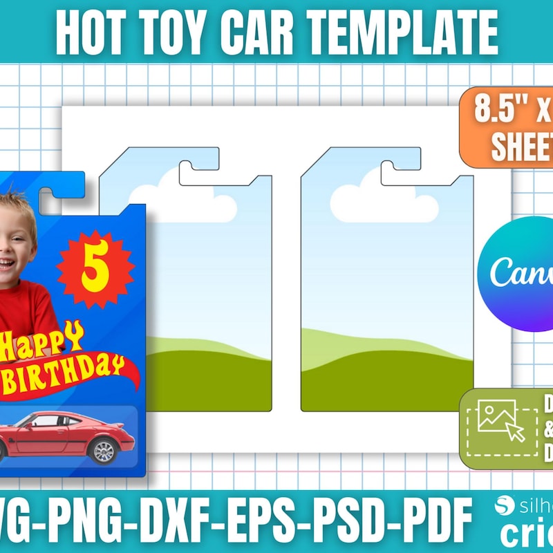 Hot Wheels Custom Car Back - Etsy UK