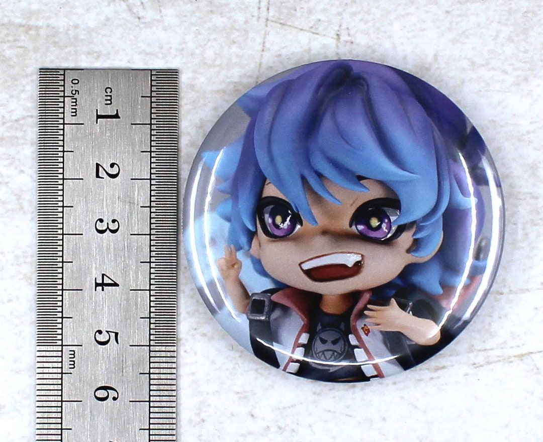 Kawaii Button, Kawaii Style, Anime Manga Acrylic Buttons Ø 5.5 Cm ...