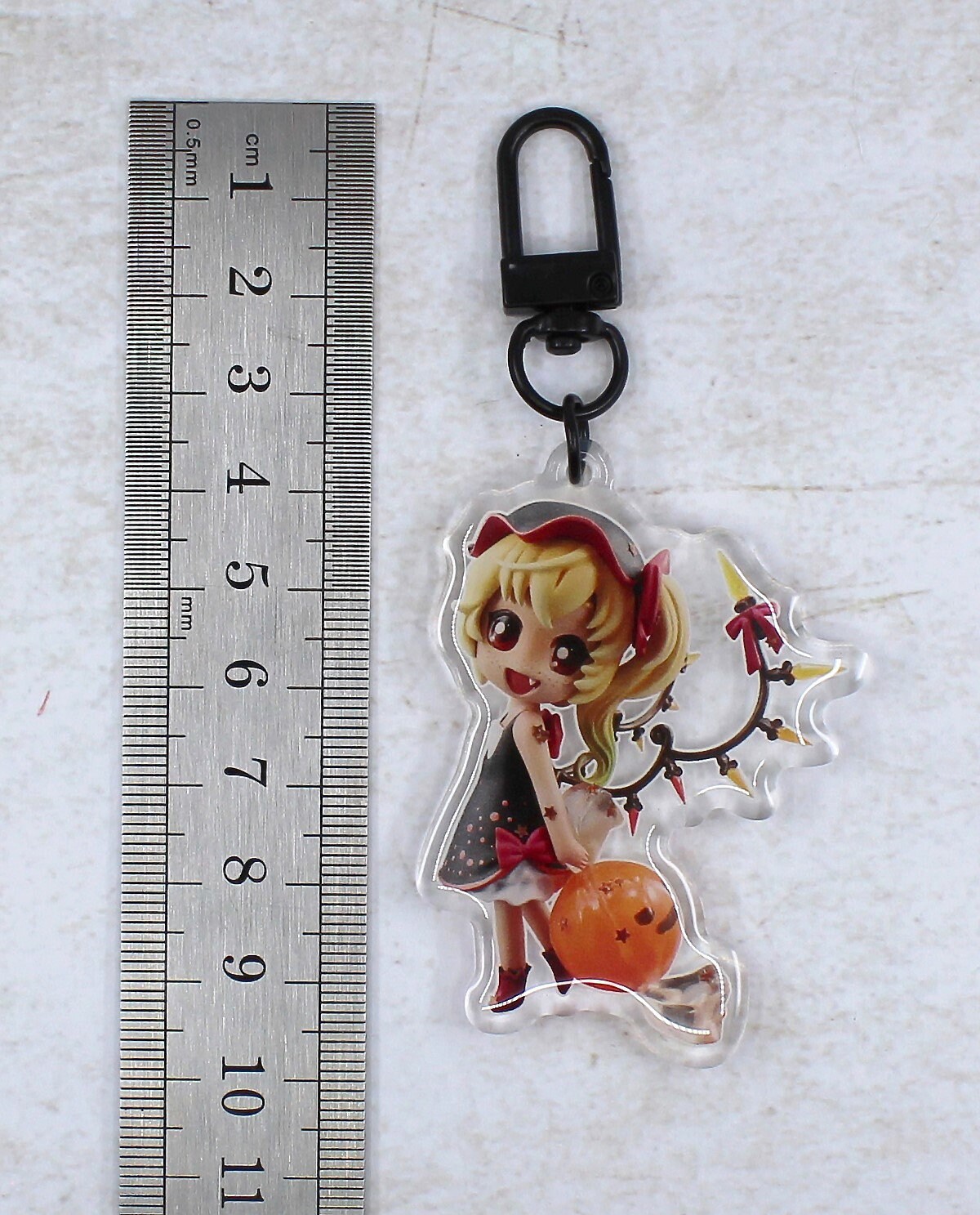 Flandre Touhou Project Acrylic Keychain, Halloween Style, Anime Manga ...