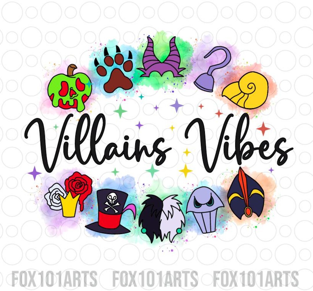 Villains Vibes PNG, My Favorite Villain Png, Chillin' Like A Villain ...