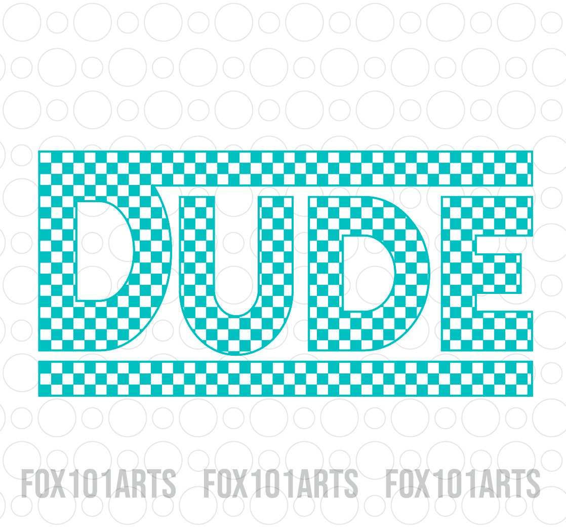 Checkered Dude Svg Png, Happy Dude Svg, Checkered Kids Svg, Dude ...