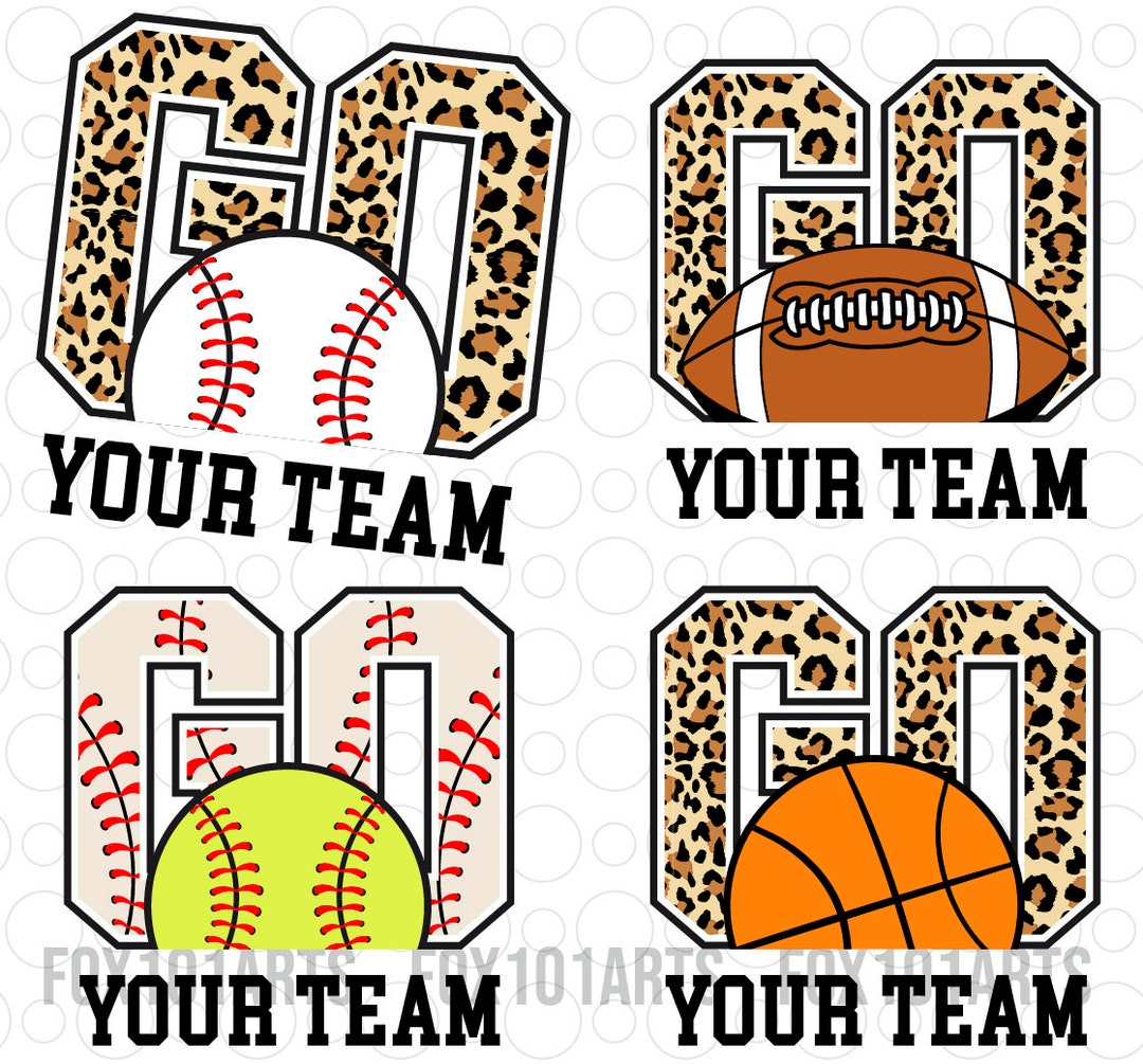 Custom Go Football Png, Go Baseball Png, Go Softball Png, Go Basketball ...