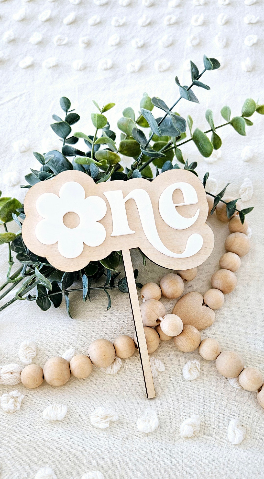 One Cake Topper | First Birthday Cake Topper | Cake Topper | Cupcake ...