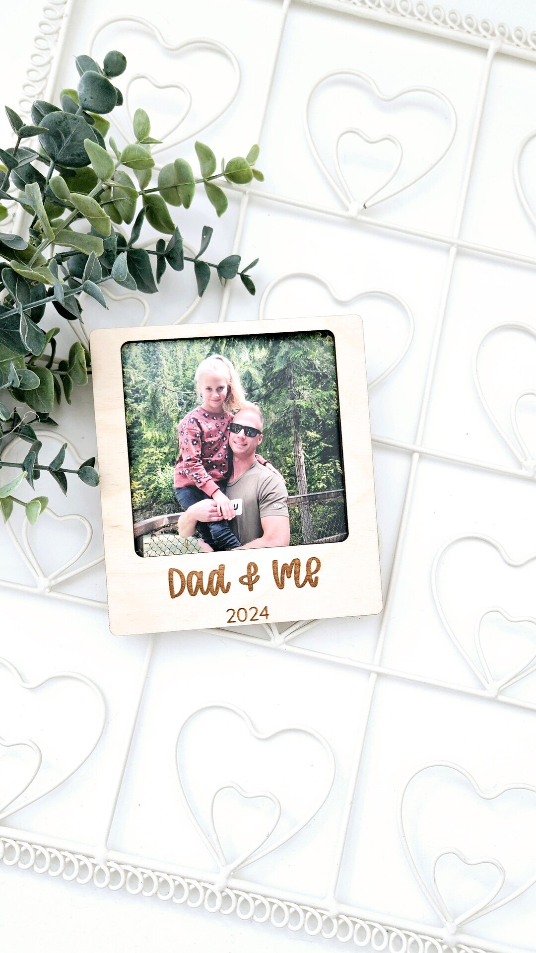 Fathers Day Photo Frame | Gift for Dad | Personalized Photo Frame ...
