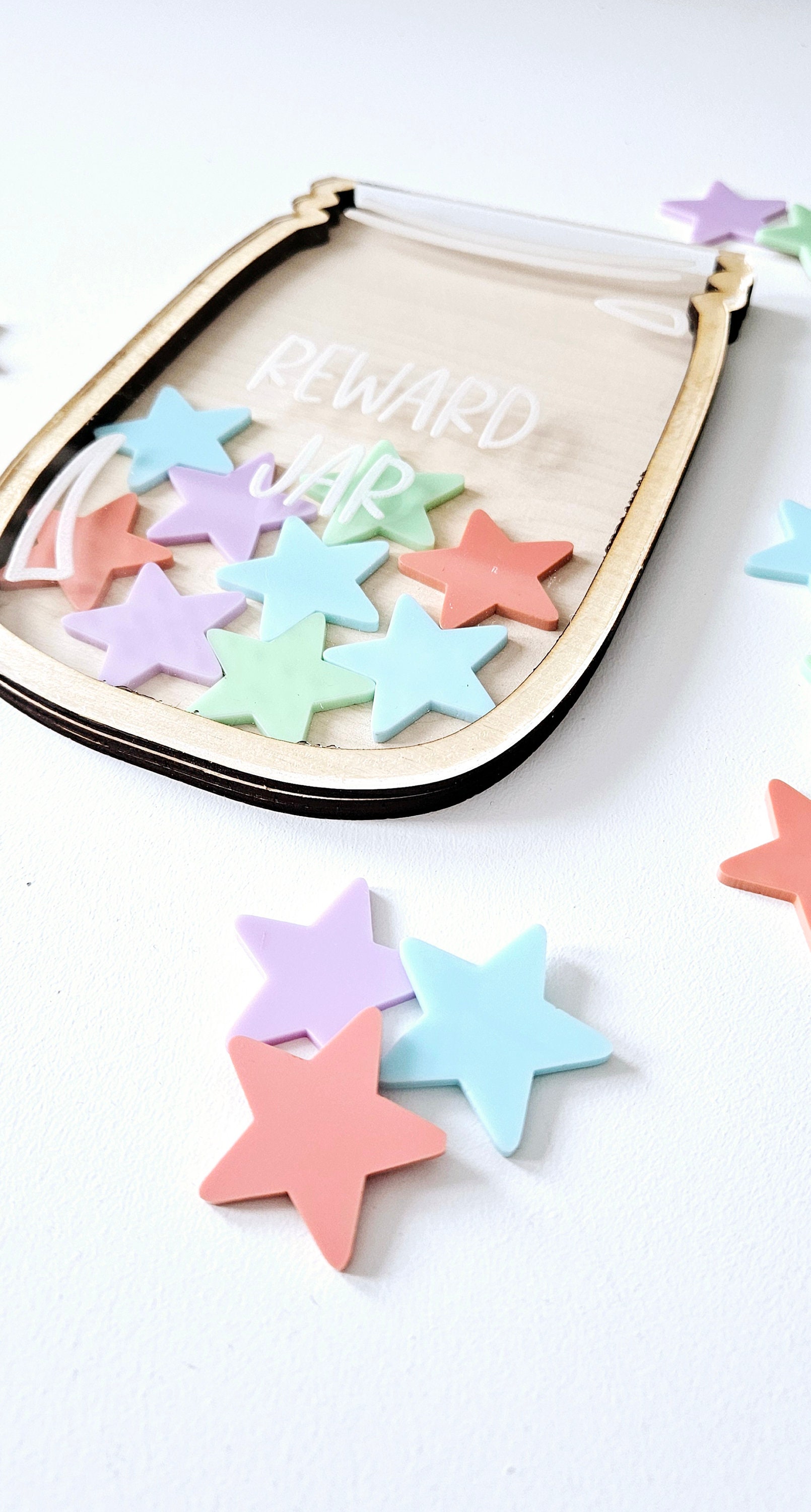 Reward Jar Custom Reward Jar Classroom Reward Reward System for Kid's ...