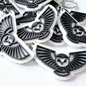 Custom Business Logo Keychain | Engraved Business Logo Keychain ...