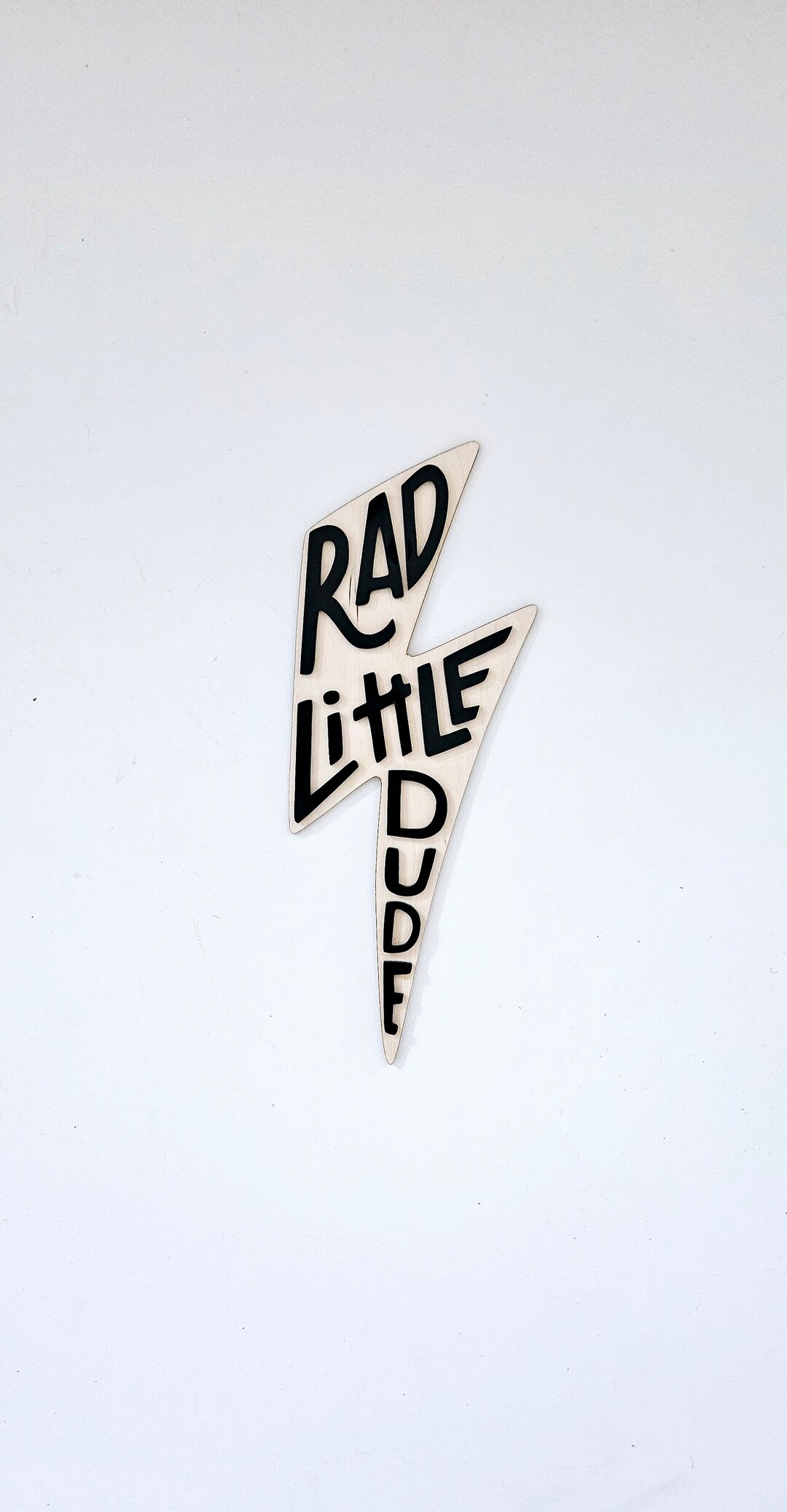 Rad Little Dude Sign | Rad Little Dude Modern Boho Style | Nursery Sign ...