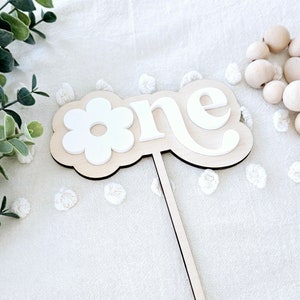 One Cake Topper | First Birthday Cake Topper | Cake Topper | Cupcake ...