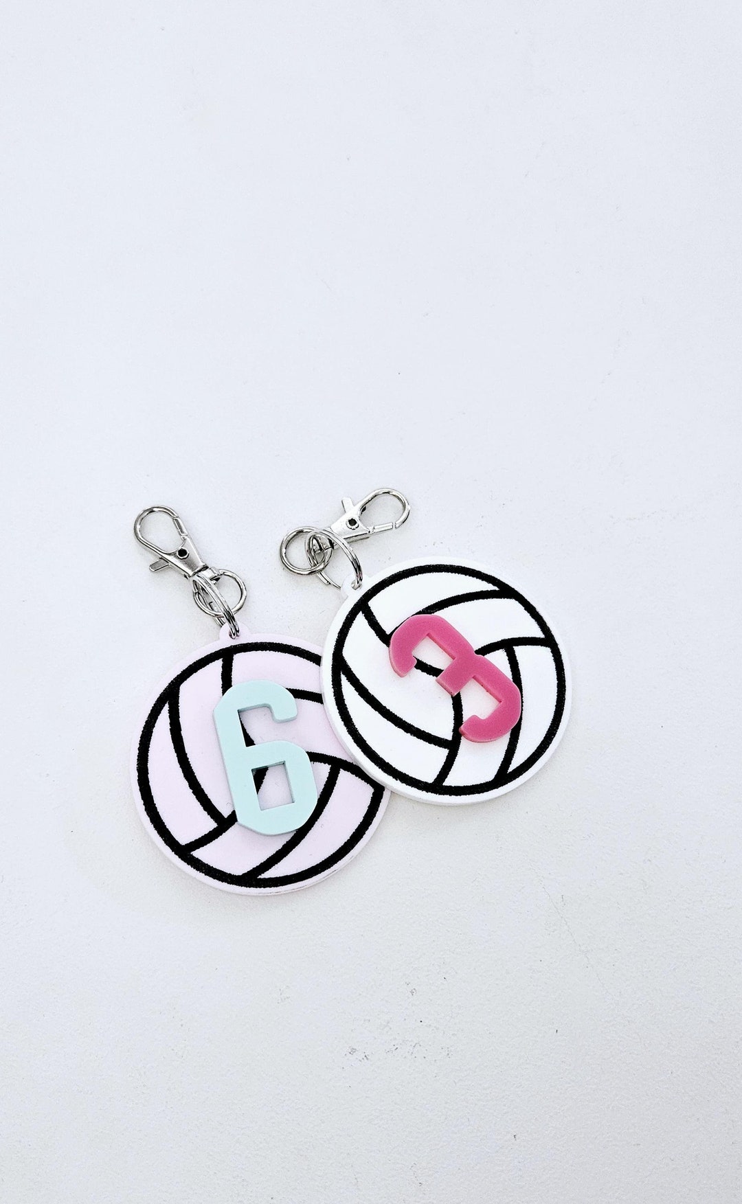 Volleyball | Volleyball Keychain | Custom Volleyball Keychain ...